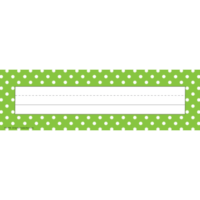 Lime Polka Dots | Teacher Created Resources