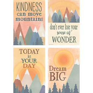 Moving Mountains Poster Set (4) - TCR2088690 | Teacher Created Resources