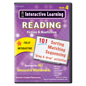 Interactive Learning: Reading Fiction & Nonfiction Grade 4 - TCR2657 ...
