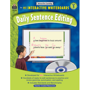 Interactive Learning: Daily Sentence Editing Grade 3 - TCR3885 ...