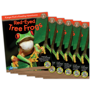 Ranger Rick's Reading Adventures: Red-Eyed Tree Frogs 6-Pack - TCR51918 ...
