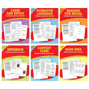 Reading Comprehension Book Set Red Level - TCR68282 | Teacher Created ...