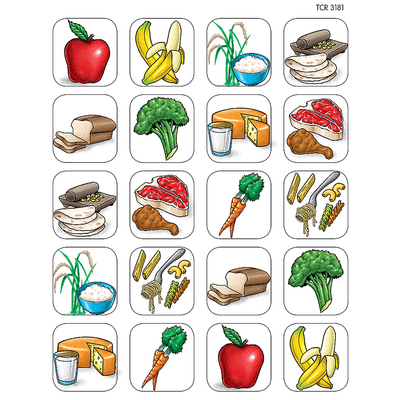 Food Stickers - TCR1381 | Teacher Created Resources