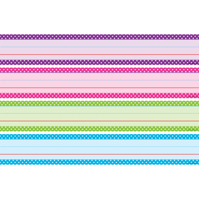 Bright Colors Polka Dots Sentence Strips - TCR20863 | Teacher Created ...