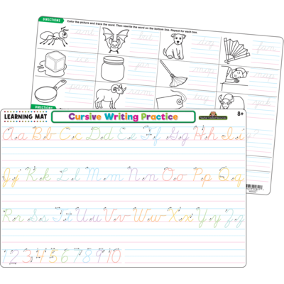 Cursive Writing Practice Learning Mat - TCR21014 | Teacher Created ...
