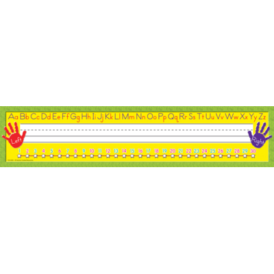 Right/Left Alphabet Super Jumbo Name Plates - TCR4303 | Teacher Created ...
