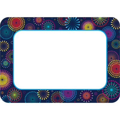 Fireworks Name Tags/Labels - TCR5455 | Teacher Created Resources