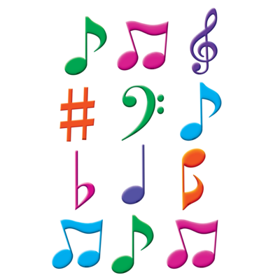 Musical Notes Mini Accents - TCR5482 | Teacher Created Resources