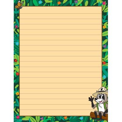 Ranger Rick Lined Chart - TCR7521 | Teacher Created Resources