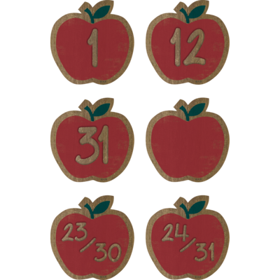 Home Sweet Classroom Apples Calendar Days - TCR8701 | Teacher Created ...