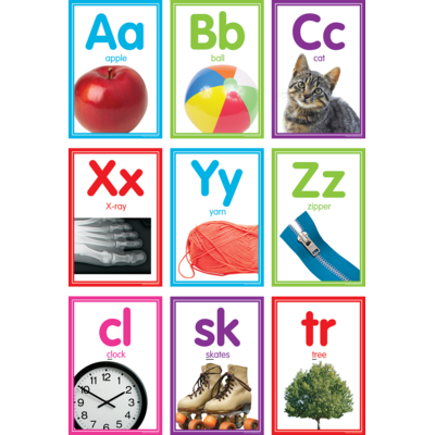 Colorful Photo Alphabet Cards Bulletin Board - TCR8798 | Teacher ...