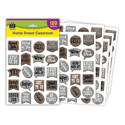 Home Sweet Classroom Stickers - TCR8835 | Teacher Created Resources