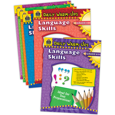 Daily Warm-Ups: Language Skills Set (6 bks) - TCR9778 | Teacher Created ...