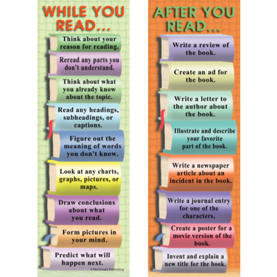 During & After Reading Smart Bookmarks - TCRK1152 | Teacher Created ...