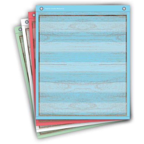 Painted Wood Magnetic Mini Pocket Charts - TCR20333 | Teacher Created ...