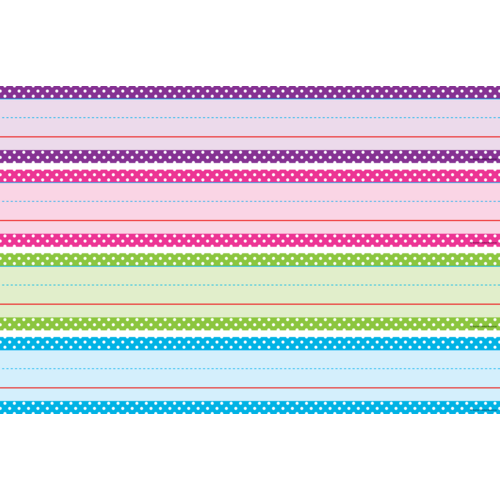 Bright Colors Polka Dots Sentence Strips - TCR20863 | Teacher Created ...