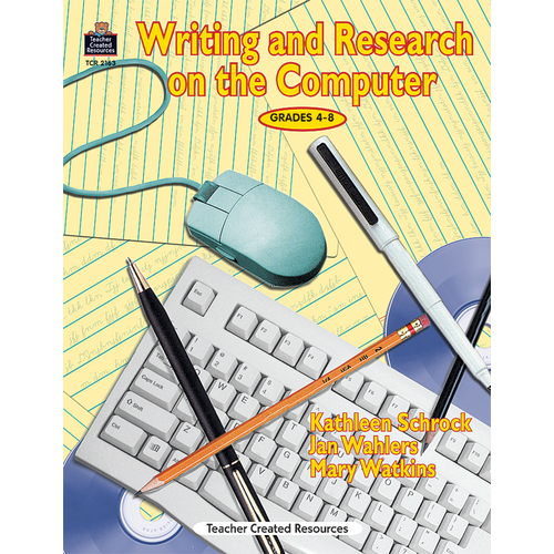Writing and Research on the Computer - TCR2163 | Teacher Created Resources