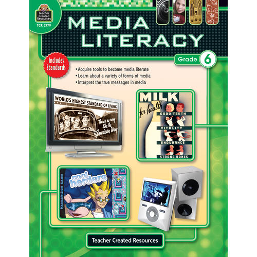Media Literacy Grade 6 - TCR2779 | Teacher Created Resources