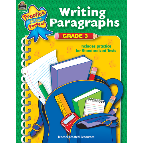 Writing Paragraphs Grade 3 - TCR3342 | Teacher Created Resources