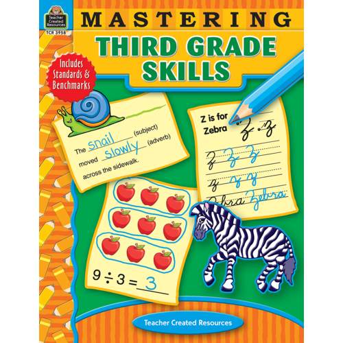 Mastering Third Grade Skills - TCR3958 | Teacher Created Resources Mastering Third Grade Skills - TCR3958 | Teacher Created Resources