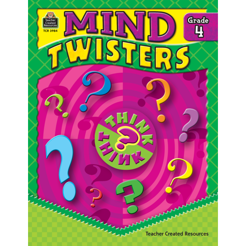 Mind Twisters Grade 4 - TCR3984 | Teacher Created Resources