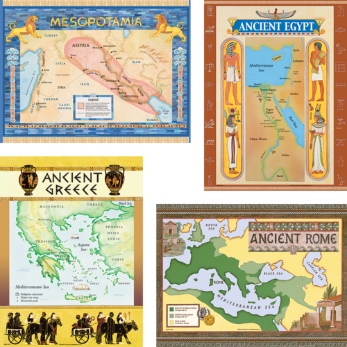 Ancient Civilizations Bulletin Board Display Set - TCR4422 | Teacher ...