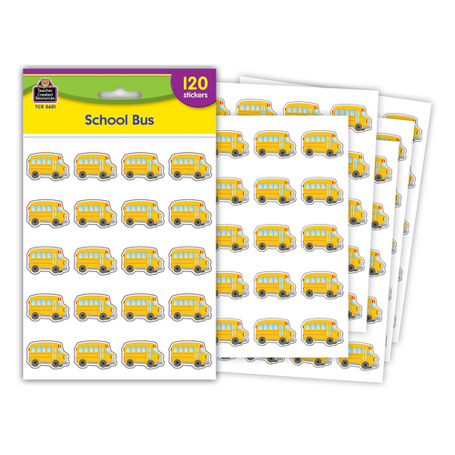 School Bus Stickers - TCR5651 | Teacher Created Resources