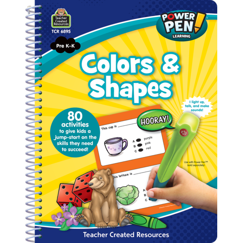 Power Pen Learning Book: Shapes and Colors - TCR6895 | Teacher Created ...
