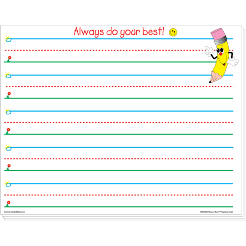 Smart Start Charts: Large K-1 Set - TCR76524 | Teacher Created Resources