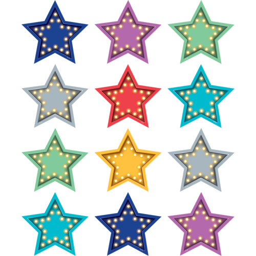 Marquee Stars Magnetic Accents - TCR77386 | Teacher Created Resources