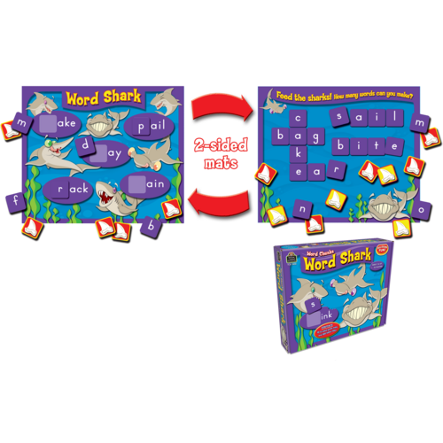 Word Shark: Word Chunks Game - TCR7806 | Teacher Created Resources
