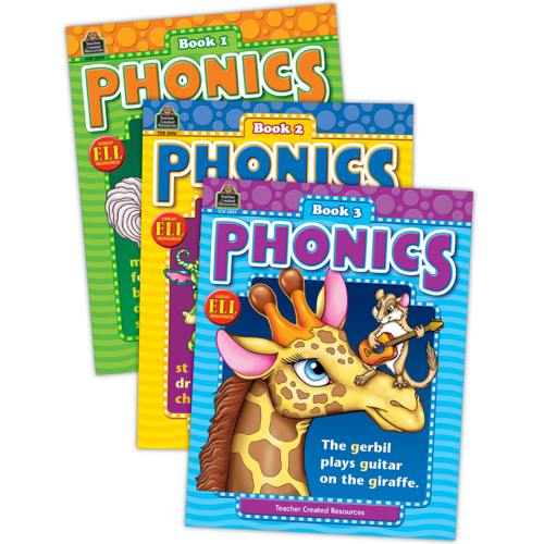 Phonics Set (3 books) - TCR9816 | Teacher Created Resources