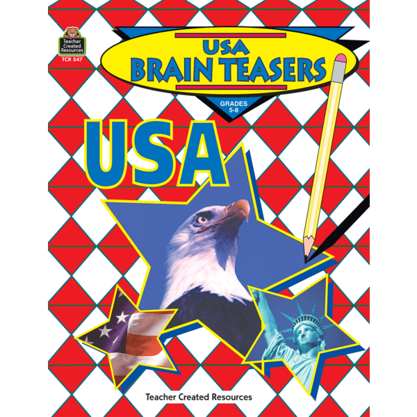 USA Brain Teasers - TCR0547 | Teacher Created Resources