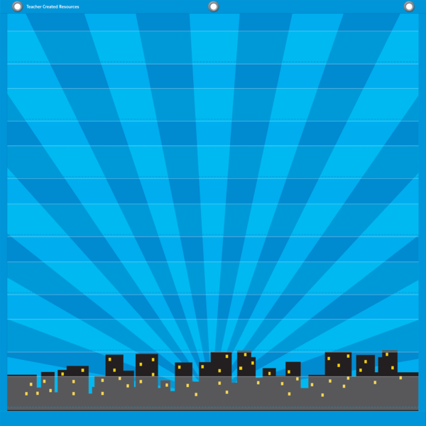 Superhero 7 Pocket Chart - TCR20743 | Teacher Created Resources