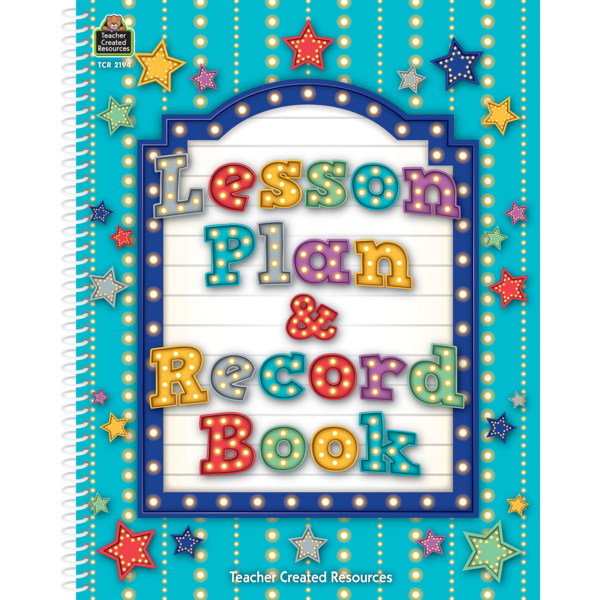 Marquee Lesson Plan & Record Book - TCR2194 | Teacher Created Resources