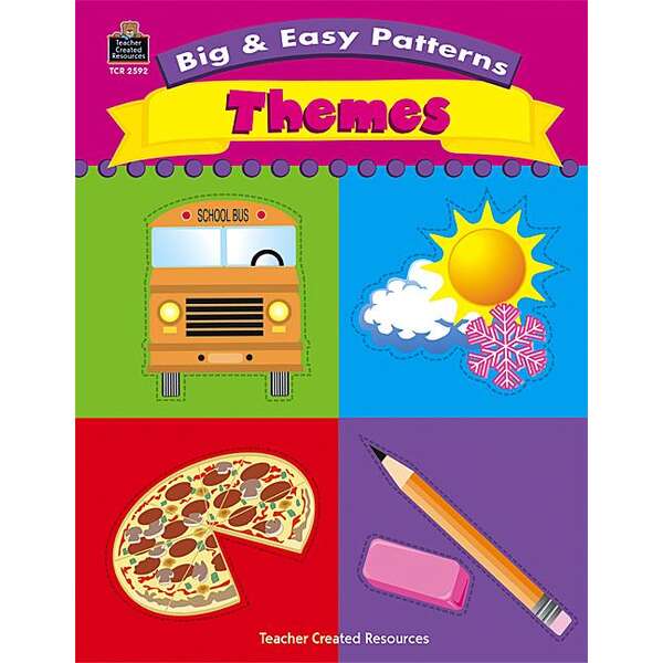 Big & Easy Patterns: Themes - TCR2592 | Teacher Created Resources