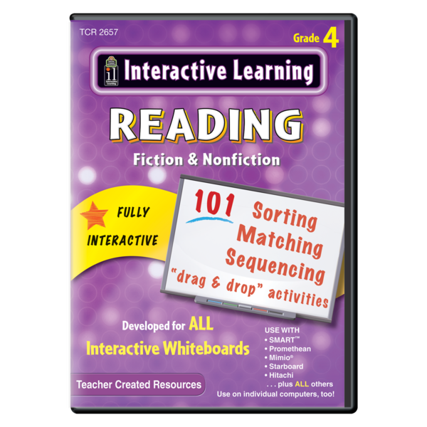 Interactive Learning: Reading Fiction & Nonfiction Grade 4 - TCR2657 ...
