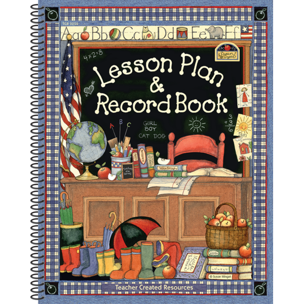 Lesson Plan & Record Book from Susan Winget - TCR3250 | Teacher Created ...