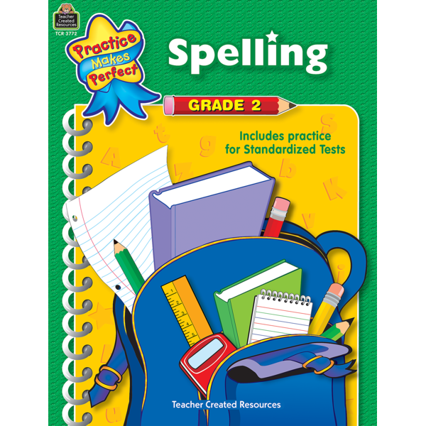 Spelling Grade 2 TCR3772 Teacher Created Resources