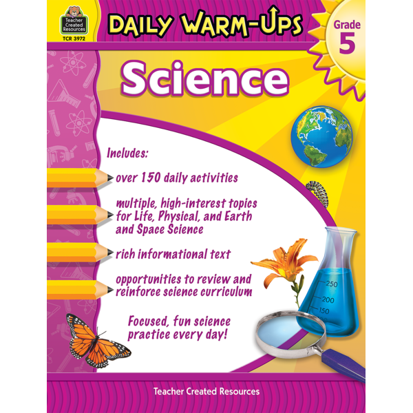 Daily Warm-Ups: Science Grade 5 - TCR3972 | Teacher Created Resources