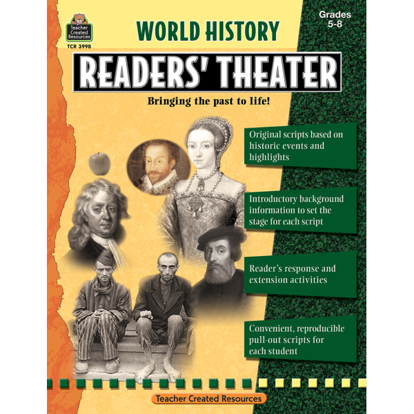 World History Readers' Theater Grade 5-8 - TCR3998 | Teacher Created ...