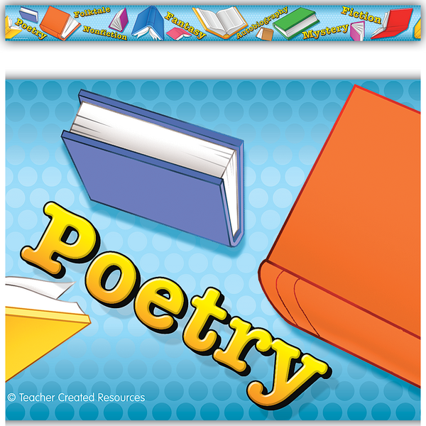 Reading Straight Border Trim - TCR4679 | Teacher Created Resources