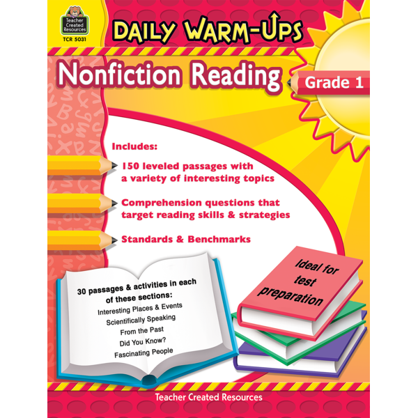 Daily Warm-Ups: Nonfiction Reading Grade 1 - TCR5031 | Teacher Created ...