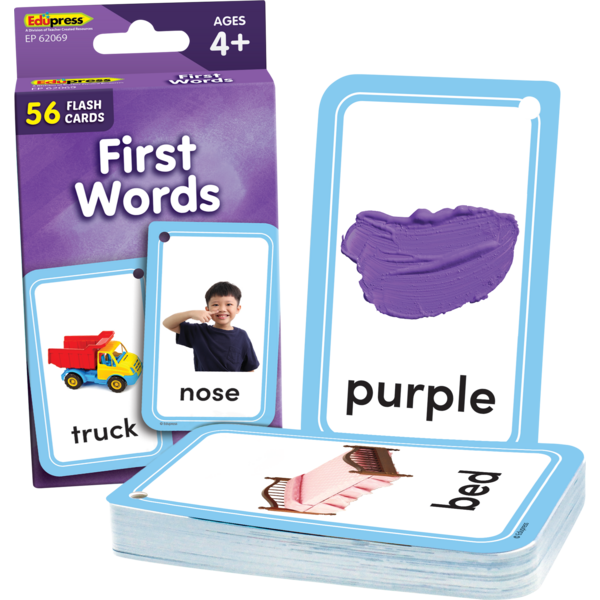 First Words Flash Cards - TCR62069 | Teacher Created Resources
