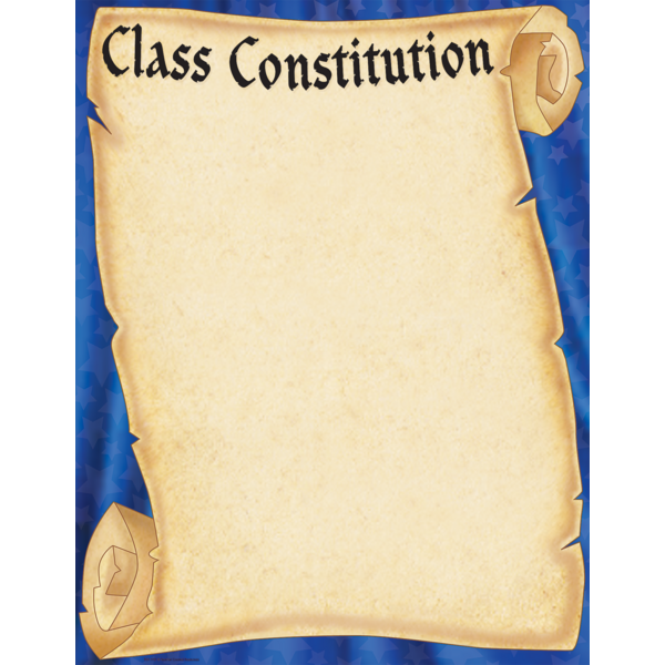 Class Constitution Chart - TCR7721 | Teacher Created Resources