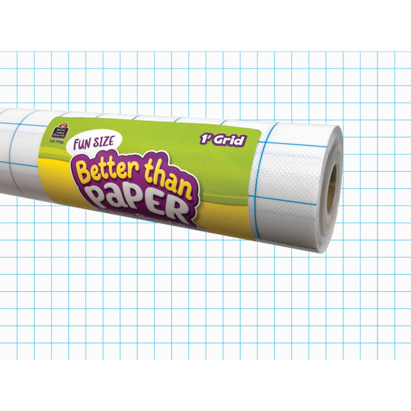 Fun Size 1" Grid Better Than Paper Bulletin Board Roll - TCR77906 ...