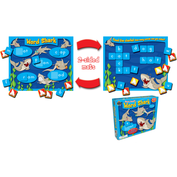 Word Shark: Short Vowels Game - TCR7805 | Teacher Created Resources