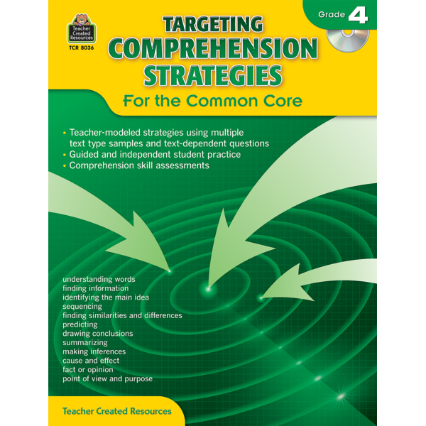 Targeting Comprehension Strategies for the Common Core Grade 4 ...