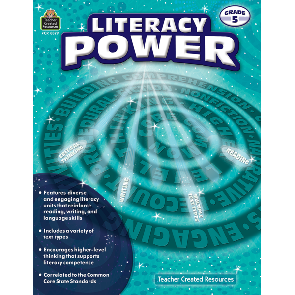 Literacy Power Grade 5 - TCR8379 | Teacher Created Resources