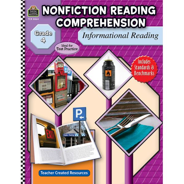 Nonfiction Reading Comprehension: Informational Reading, Grade 4 ...